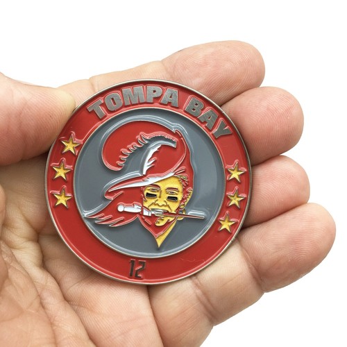 BL6-012 Tompa Bay challenge coins Tom "GOAT" Brady | eBay