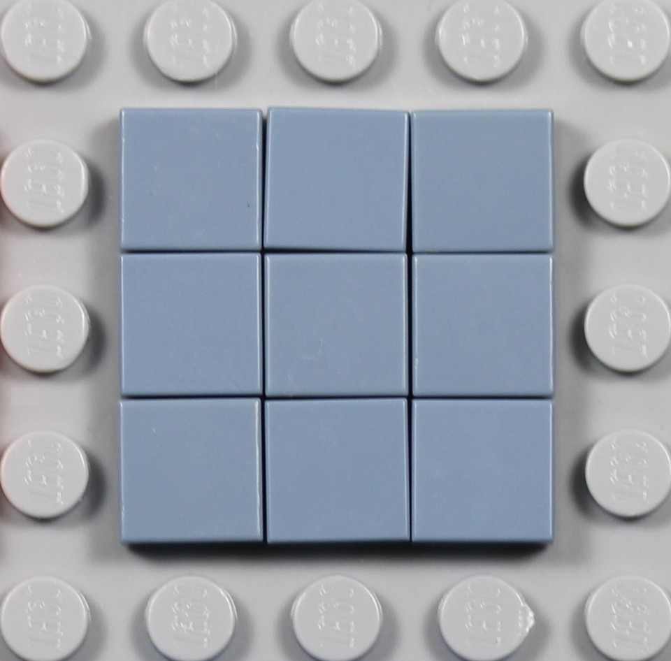 LEGO - 1x1 Square Tiles - PICK YOUR COLORS Smooth Finishing Flat Mosaic ...