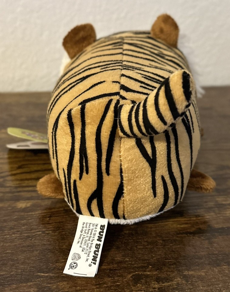 Bun Bun Tiger Stacking Plush Stuffed Animal Striped Embroidered Eyes | eBay