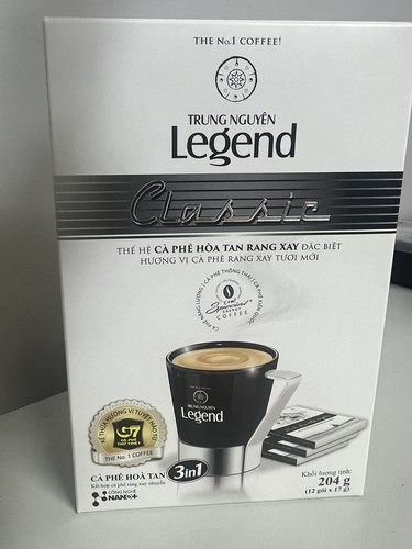 Trung Nguyen- Legend Classic 3in1 instant coffee w/ finely-milled ...