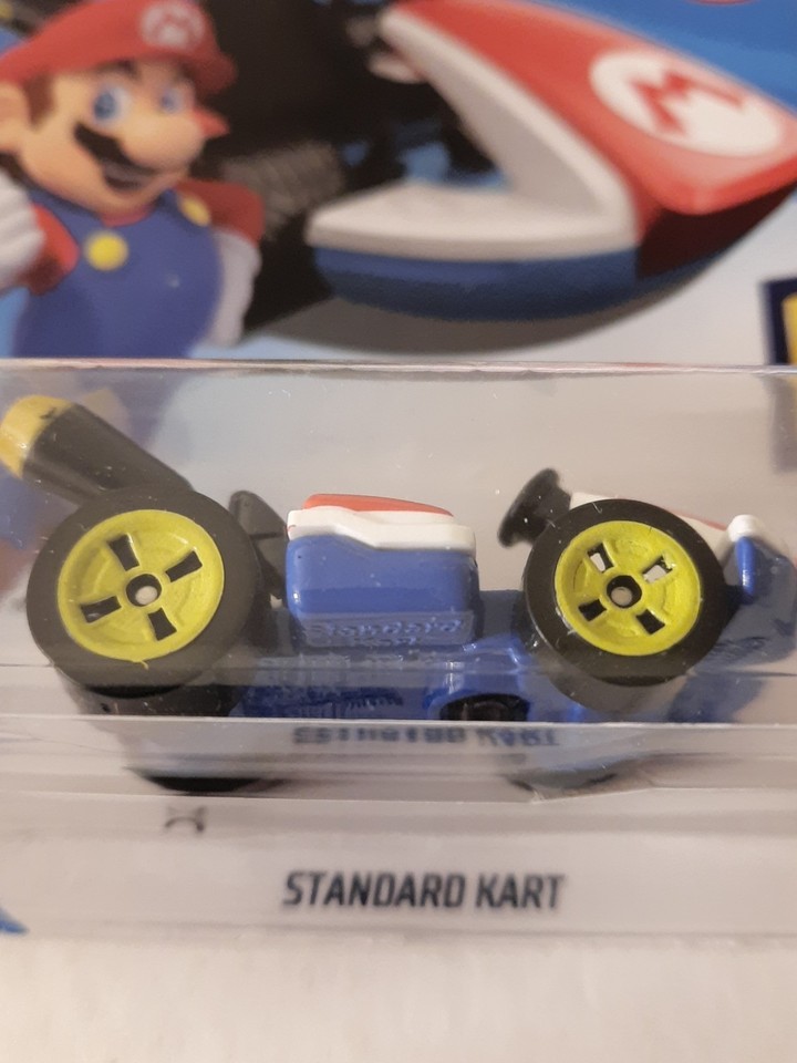 2025 Hot Wheels Mario Kart Standard Kart HW Screen Time Factory Sealed ...