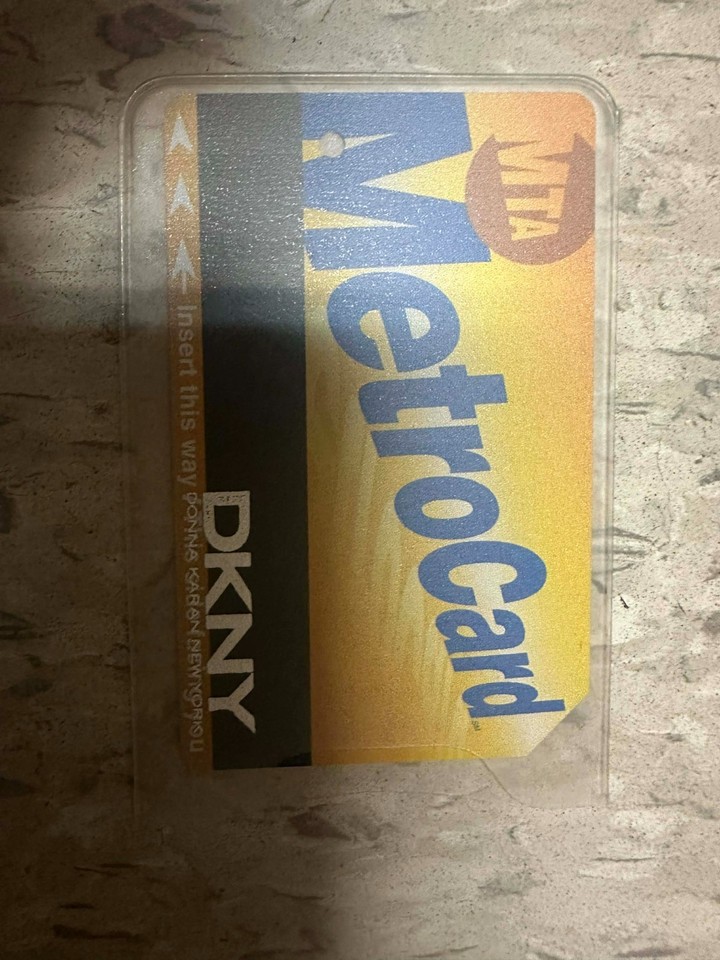 DNY NYC Metrocard with Original Holder 2004 | eBay