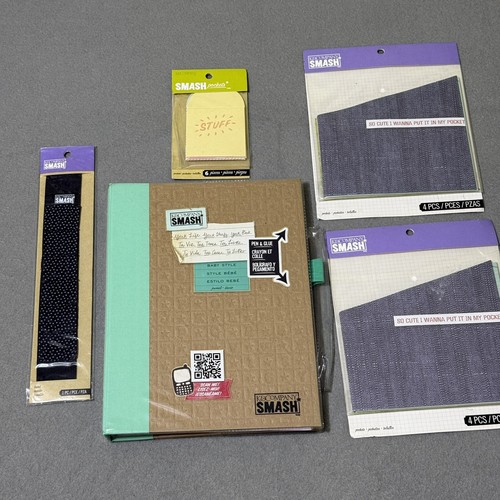 K & Company BABY STYLE Smash Book Memory Keeper Journal Plus 4 ...