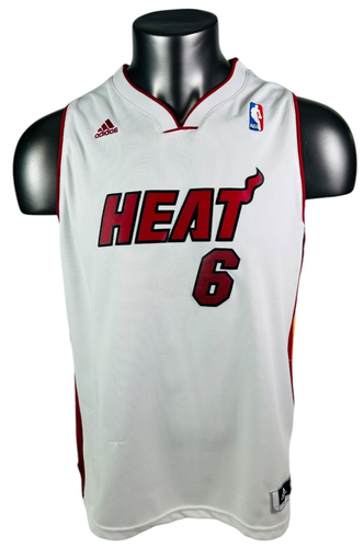 LEBRON JAMES MIAMI HEAT VINTAGE ADIDAS JERSEY YOUTH XL | eBay