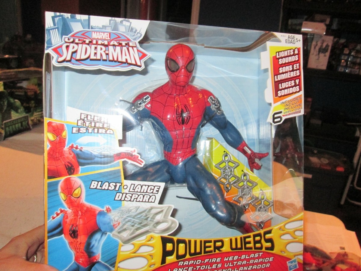Spiderman Disparando Cómic Web Spider Man Figure Store That Shoots