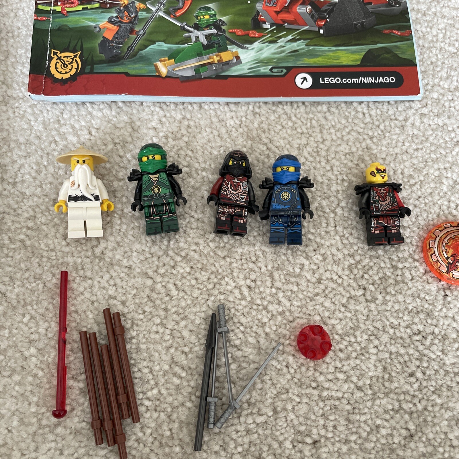 LEGO Ninjago 70626 Dawn of Iron Doom With Time Twins /Blades/ Manual | eBay