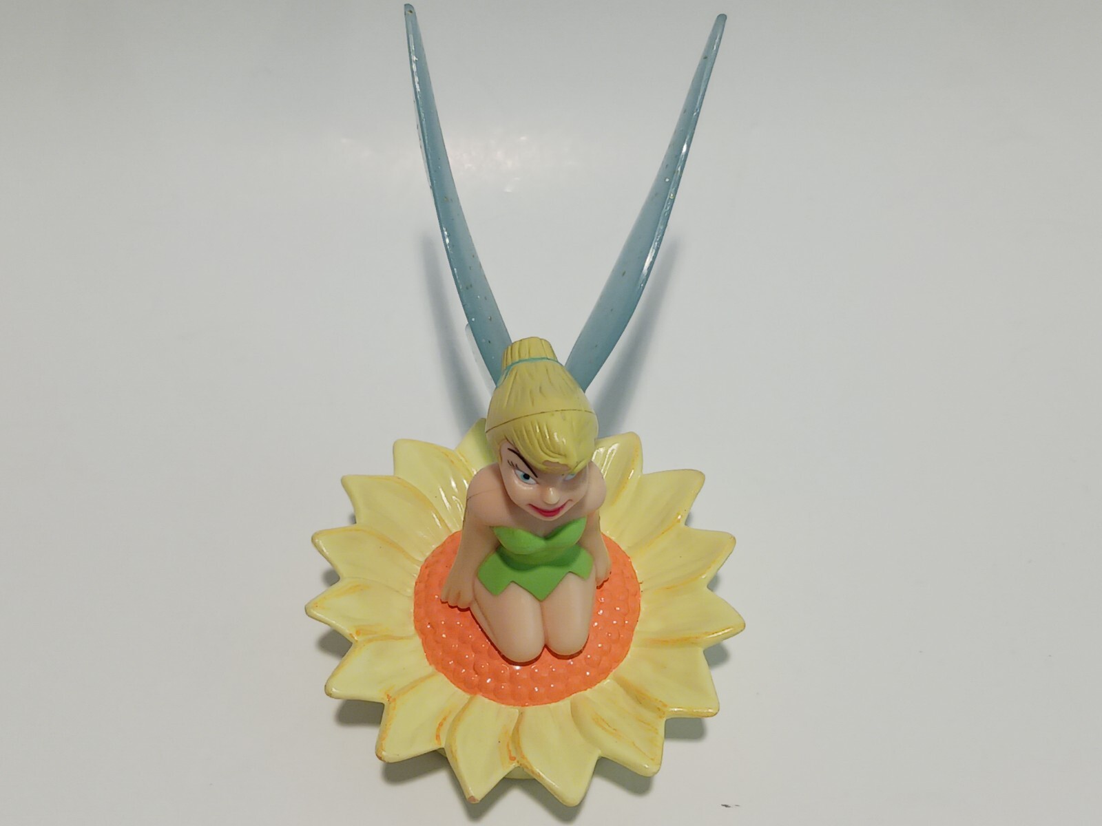 DECOPAC Disney TINKERBELL on Flower Rolling Toy ~ Wings Flap ~ Cake ...