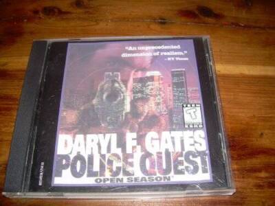 Daryl F. Gates Police Quest IV: Open Season [CD-ROM] - CD-ROM - VERY ...