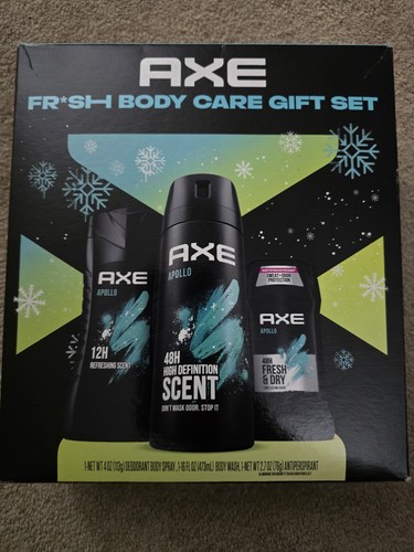 AXE Fresh Body Care Three Piece Gift Set • Apollo | eBay