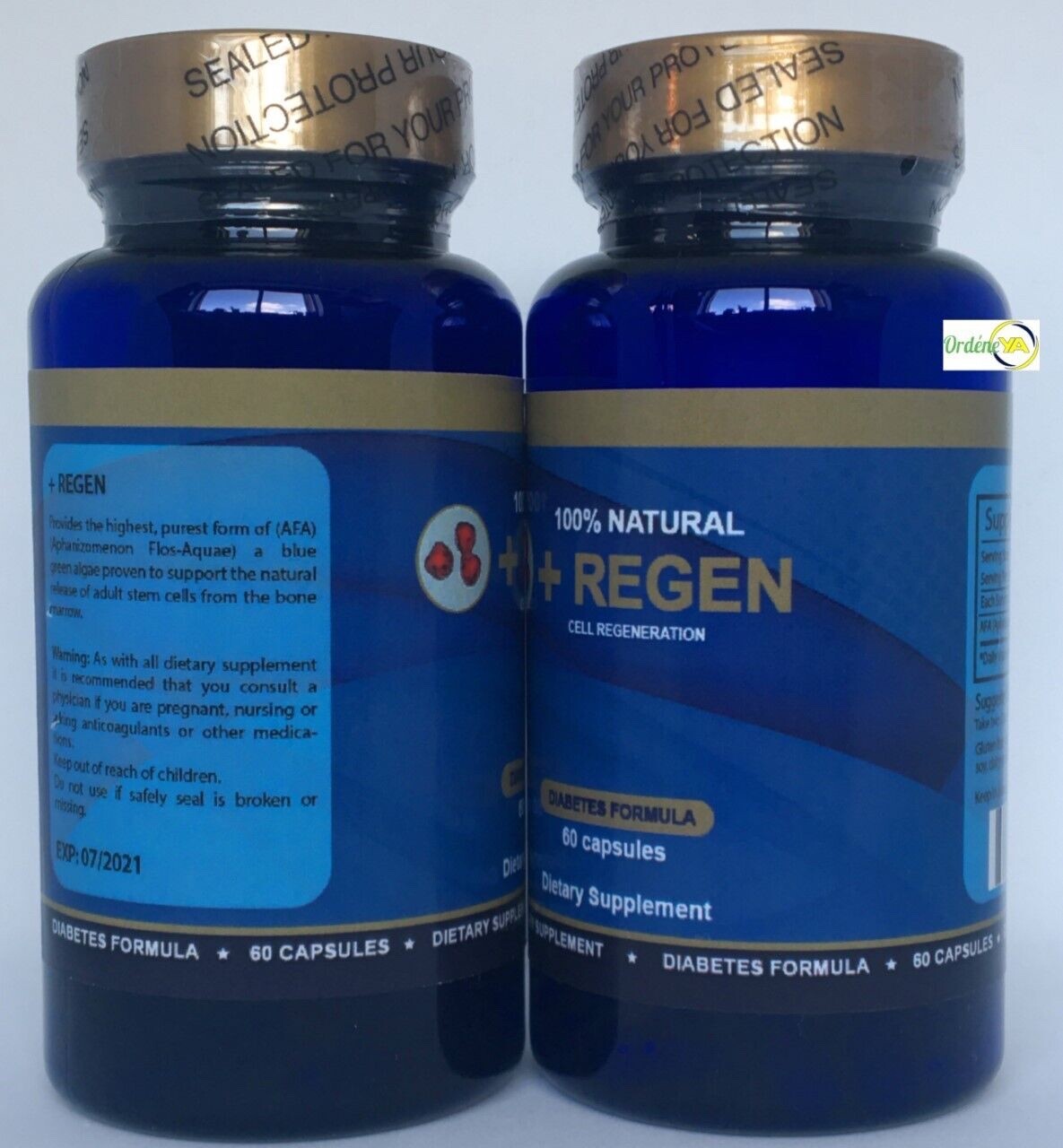 2 MAXREGEN REGENEX VITAL CELULAS MADRE REGEN IMMUNE SUPPORT STEM CELL ...