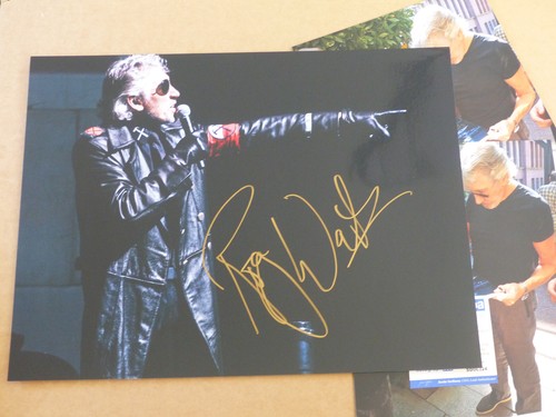 PINK FLOYD Roger Waters signed autograph signed 30x40 cm photo EXACT ...