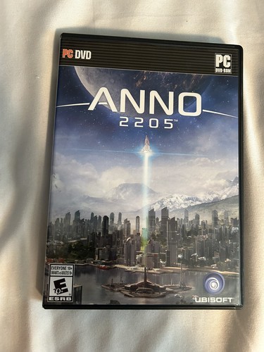 Anno 2205 PC Dvd Rom Standard Edition Game 2015 Ubisoft NICE 2 Discs ...