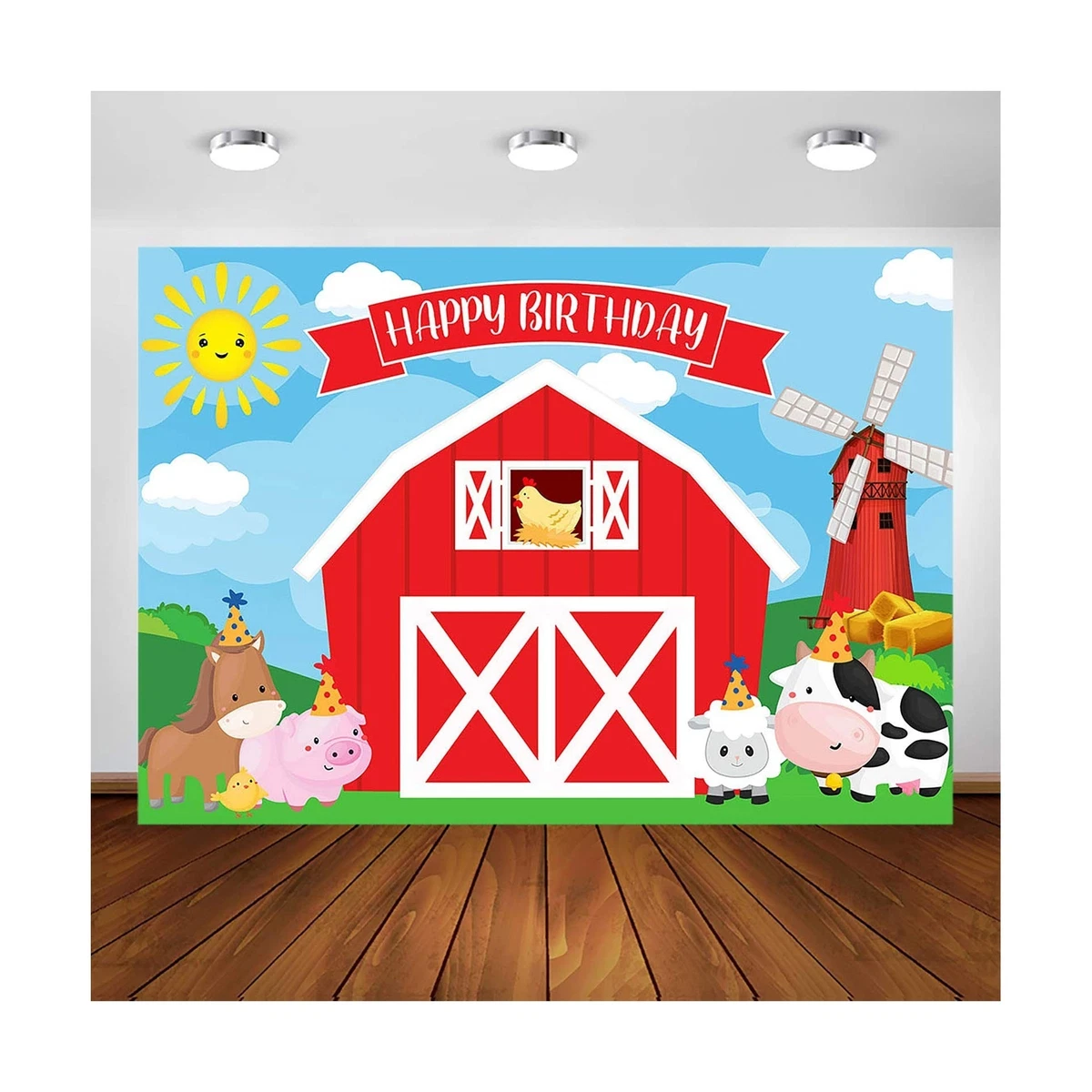 Barn Backdrop For Party
