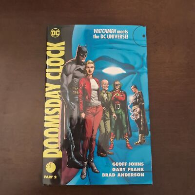 Doomsday Clock Part 2 Hardcover | DC Comics x Watchmen | Geoff Johns ...