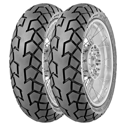 TYRE PAIR CONTINENTAL 110/80-18 58H + 130/80-17 65T TKC70 M+S DOT 2022 ...