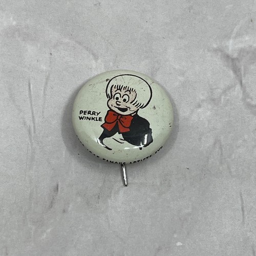 1945 Kellogg's Pep Pin Perry Winkle Comic Strip Pinback Cereal Premium ...