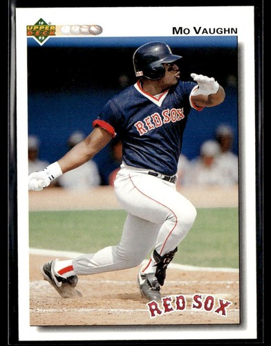 1992 Upper Deck #445 Mo Vaughn Baseball Card 1302R | eBay