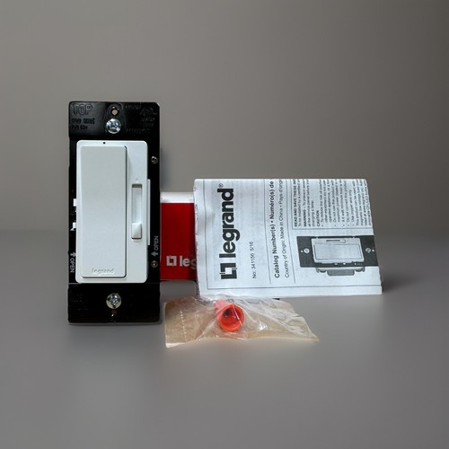 Legrand Radiant Switch Wall Control Paddle RH703PTUW Dimmer (White ...