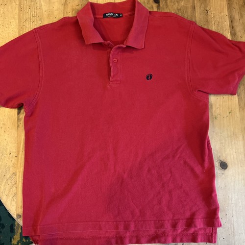 Hang Ten Vintage Polo Shirt Red XL EUC | eBay