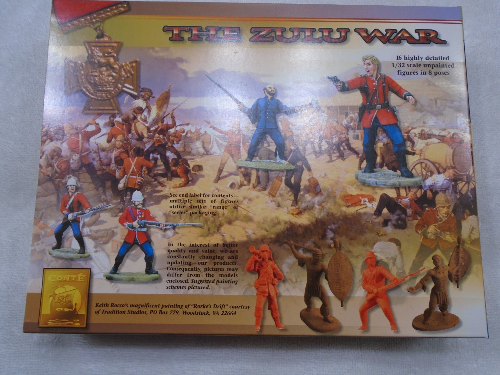 Conte Collectibles - 24th Foot #1 RED mint in original box - 54mm toy ...