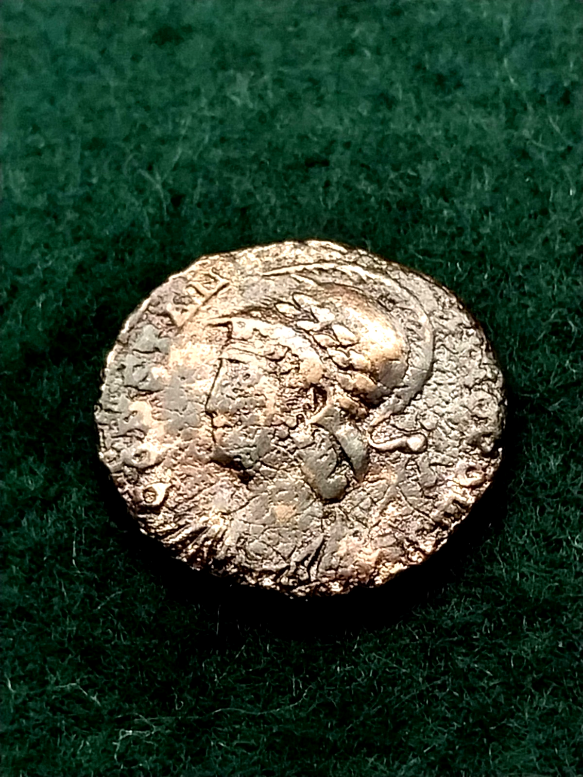 Roman Coin, Commemorative City of CONSTANTINOPLE, Winged Victory, 15mm ...
