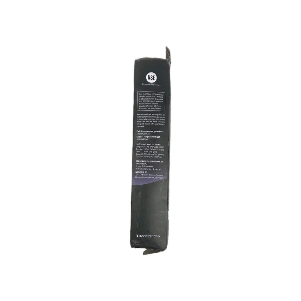 Refrigerator Water Filter Replacement Cartridge GENUINE LG 5231JA2006F ...