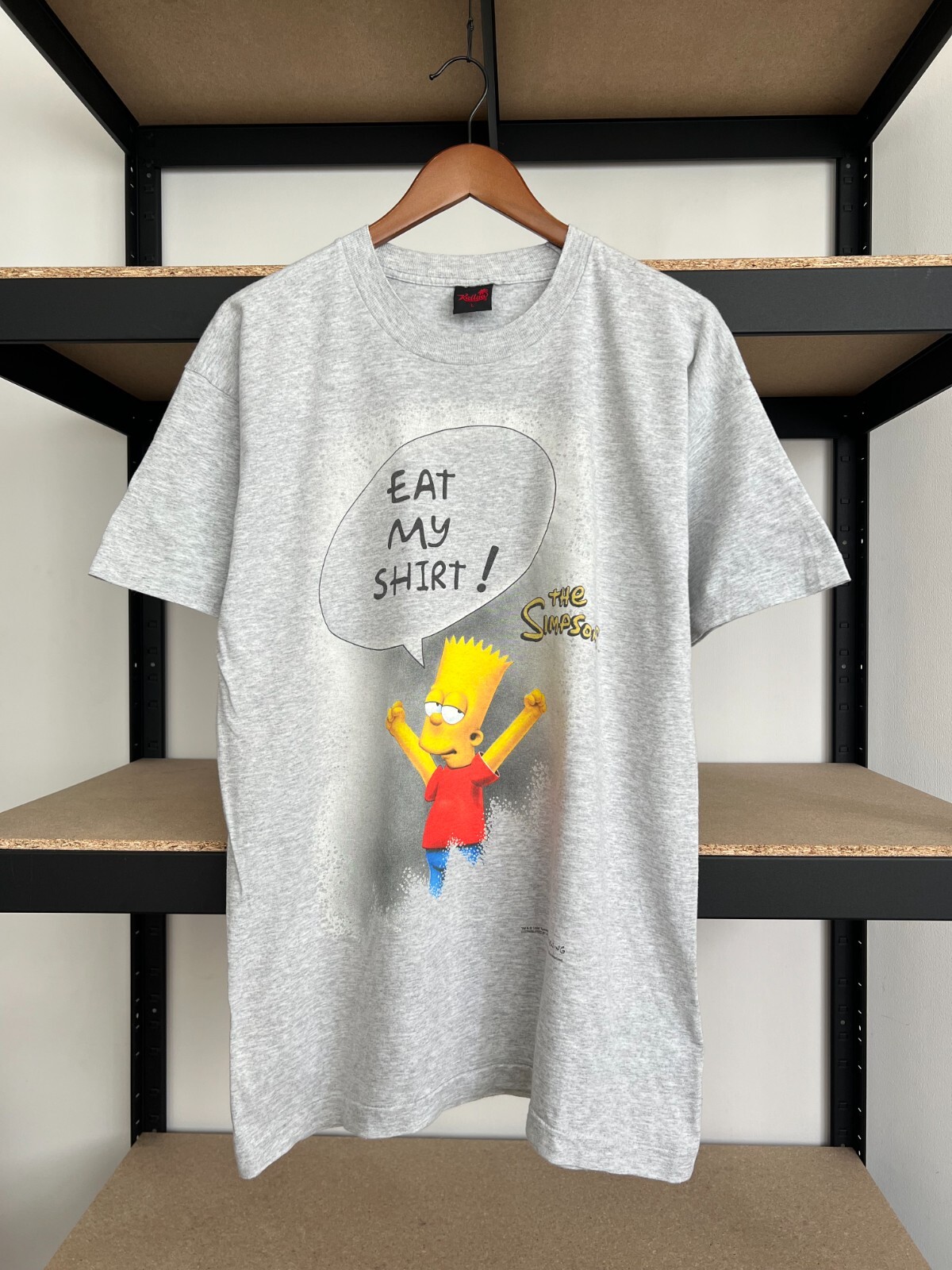 Vintage 1998 The Simpsons Bart Eat My Shirt Cartoon T… - Gem