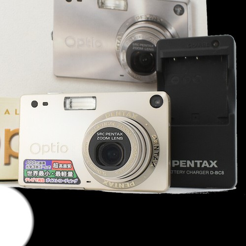 [Excellent]PENTAX Optio S4 Silver Compact Digital Camera C81B | eBay