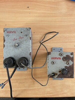 Harvin Pied Piper amplifier type A1 and music box chime - ice cream van ...