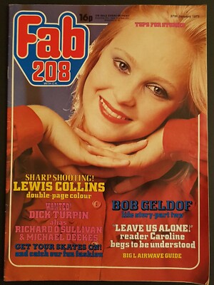 Fab 208 Magazine 27 Jan 1979 - Lewis Collins, Richard O'Sullivan ...