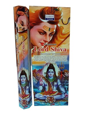Darshan Lord Shiva Incense Fragrance Sticks Pack of 6 Essences 120 ...