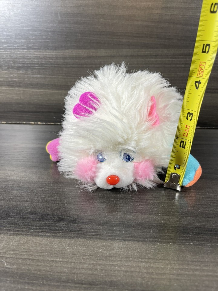 Vintage Popples White Puff Ball American Greetings Plush Stuffed 80s W ...