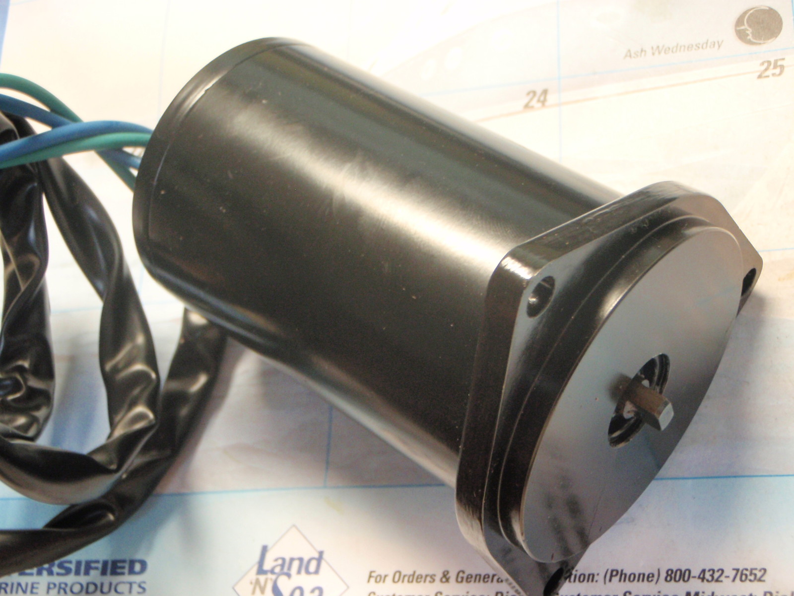 TRIM TILT MOTOR ARCO 57 6260 YAMAHA OUTBOARD ENGINE MARINE 2 wire 3 ...