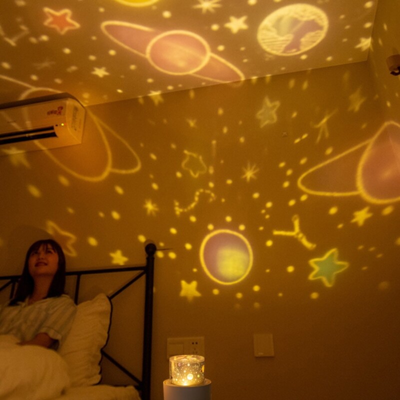 LED Rotating Projector Starry for Sky Night Lamp USB Romantic ...