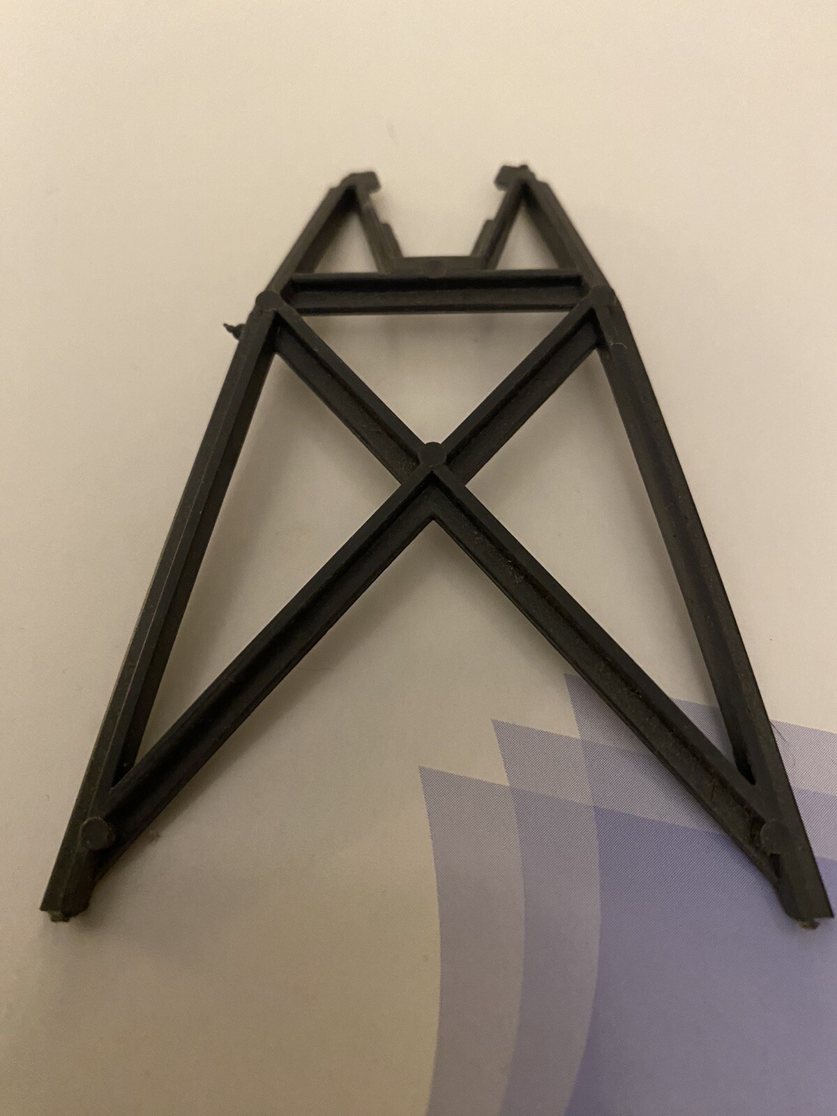 1985 GI Joe Cobra Battle Bunker Original Part Rocket Stand Strut Brace ...