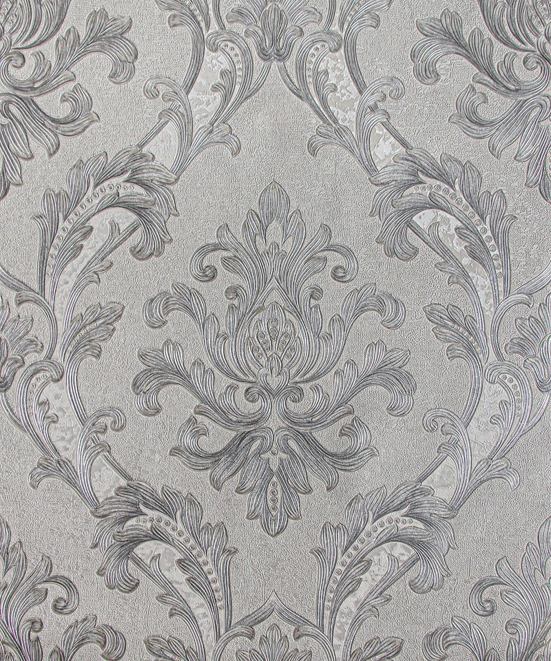 Luxury Embossed Textured Damask Vinyl Metallic Glitter Boutique ...