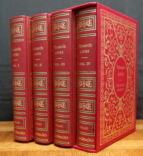 PLUTARCH LIVES 4 VOLUMES Folio Society | eBay