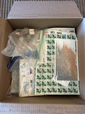 Mixed Worldwide Stamps 5.7 POUNDS Box of stamps 1000's FLAT RATE BOX | eBay