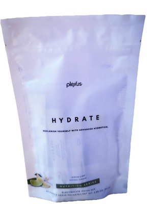 Plexus Hydrate Electrolyte Drink Mix Lemon Lime 20 Packs Ex 01/26 | eBay