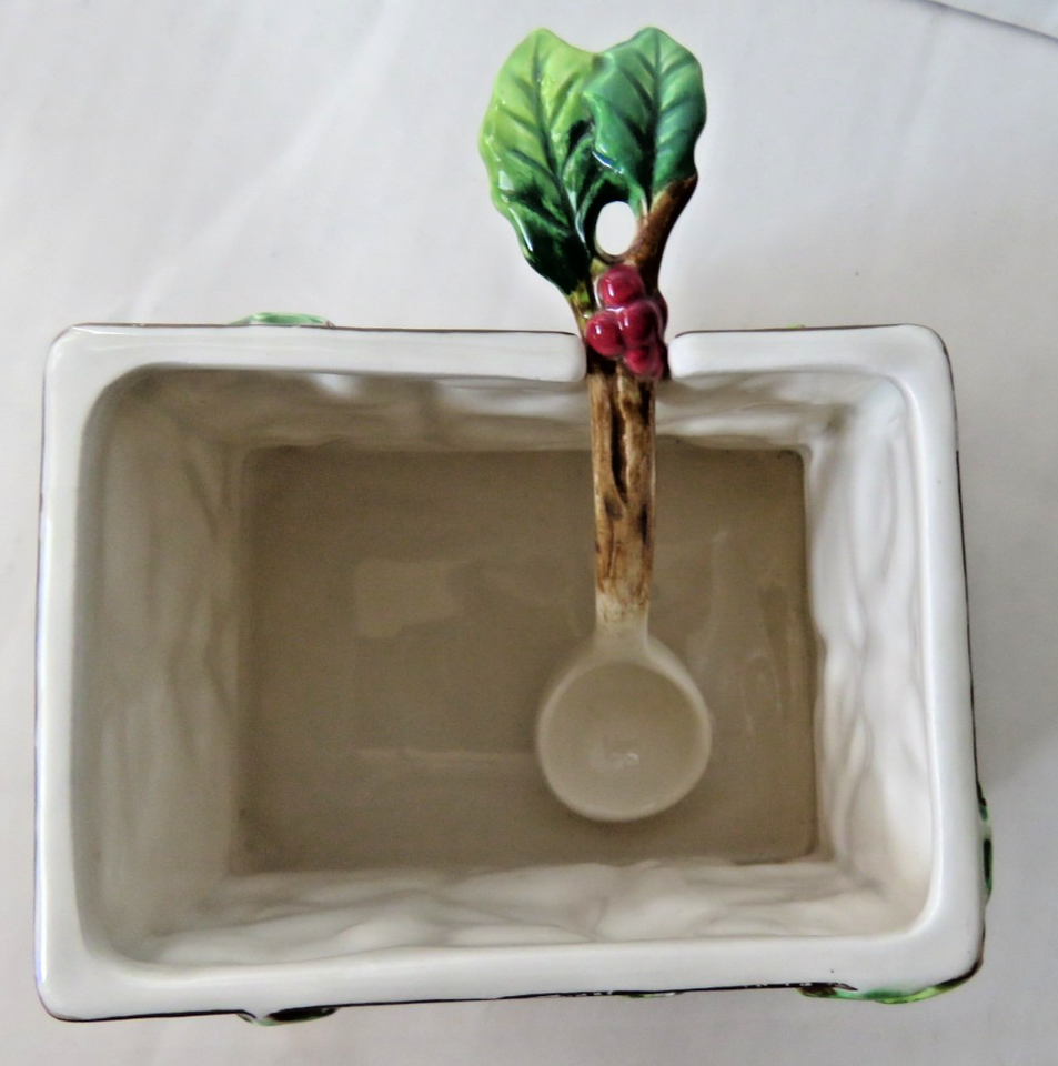 Fitz & Floyd 12 Days of Christmas Colly Birds Cream-Sugar jars w/lid ...