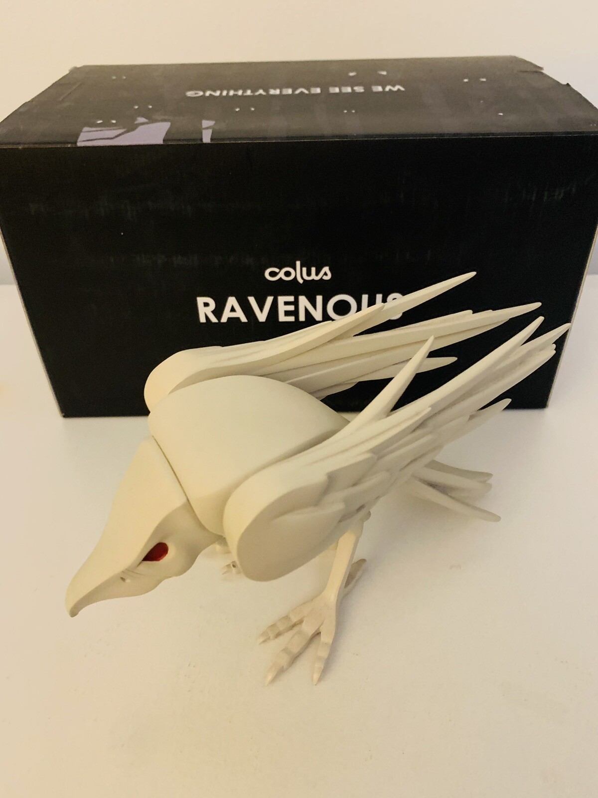 Kid Robot Colus Ravenous White Edition Vinyl Figure | eBay