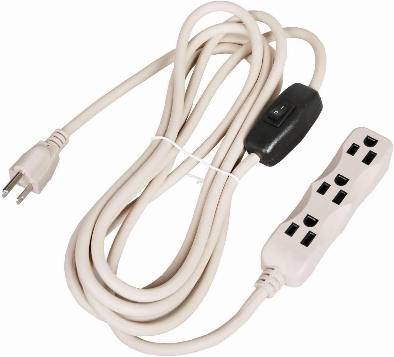 SPT-3 16/3 Indoor/Outdoor Extension Cord 3 Prong Grounded 3 outlets ...
