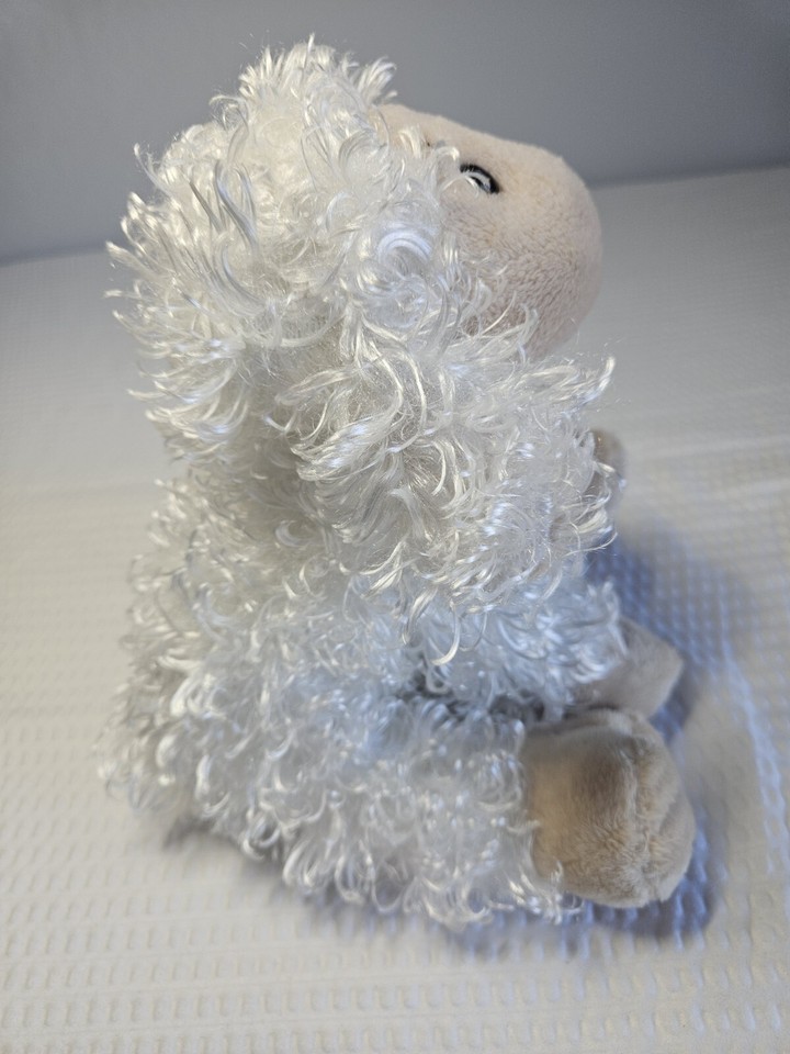 Webkinz Ganz LAMB Plush 8” Stuffed Animal Toy HM201 White Lil Kinz | eBay
