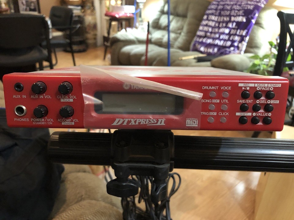 YAMAHA DTXPRESS II ELECTRONIC DRUM SET (RACK INCLUDED)!! | eBay