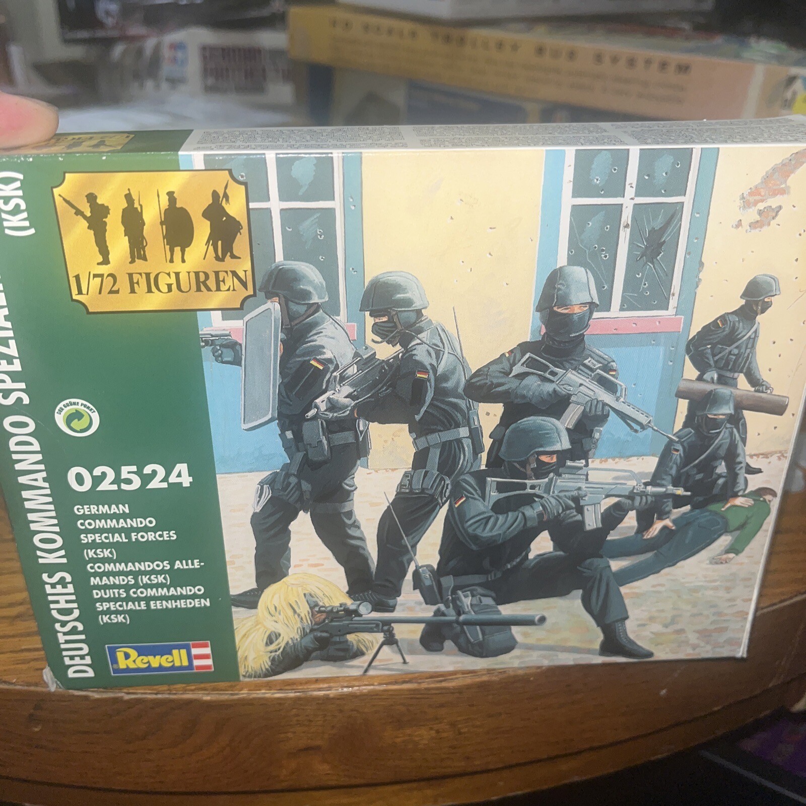 Revell 1/72 Scale War Models No 2524 KSK German Commando Special Forces ...