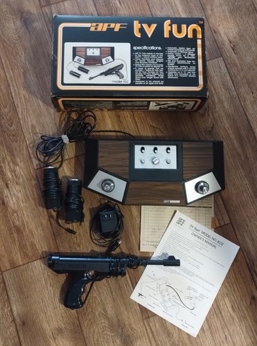 APF TV Fun Model 402 Vintage 70s Video Game Console - New With Box ...