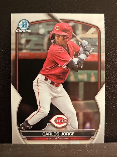 2023 Bowman Chrome Draft #105 Carlos Jorge REDS | eBay