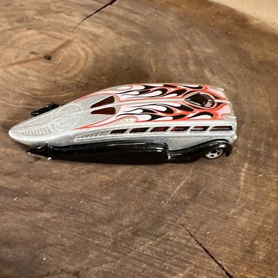 2003 Hot Wheels First Edition Crooze Low Flow Silver Black Red White ...