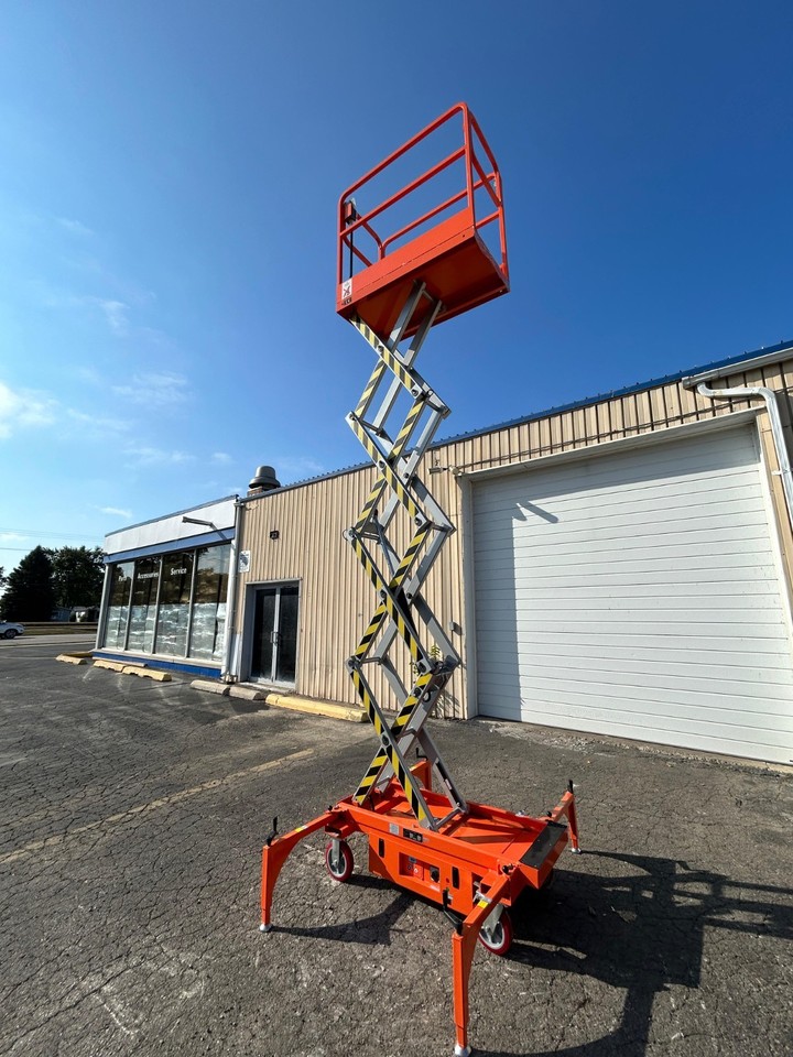 2025 Open Box 5 STAR 16 FEET MAX LIFT ELECTRIC SCISSOR LIFT MAN LIFT | eBay