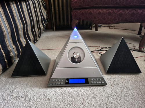 Rare Radio Shack Nova Pyramid Rotating Stereo - Perfect Working ...